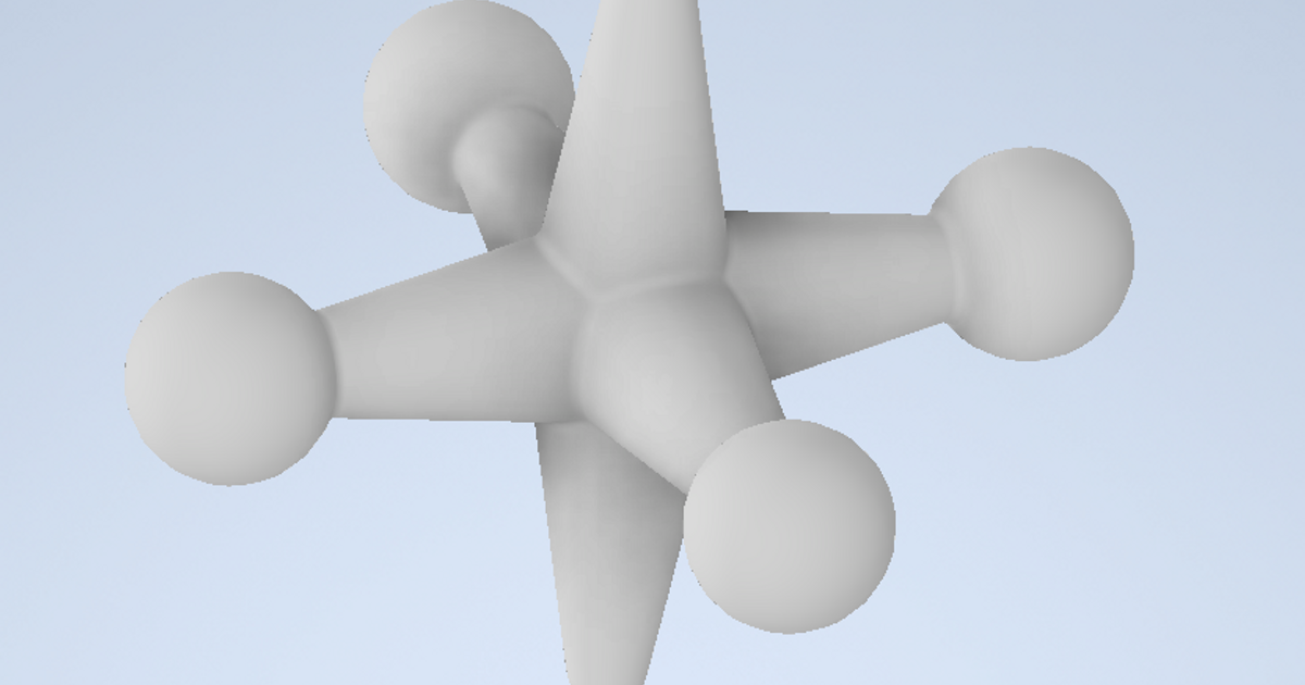 Oversized Toy Jack by Win's Designs | Download free STL model ...