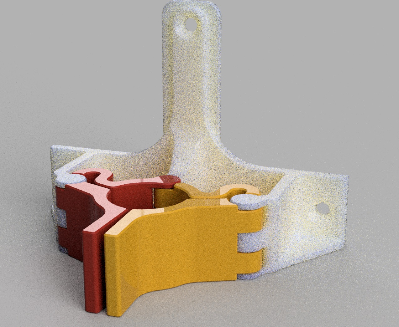 Round object holder (print in place) by TigFur | Download free STL ...