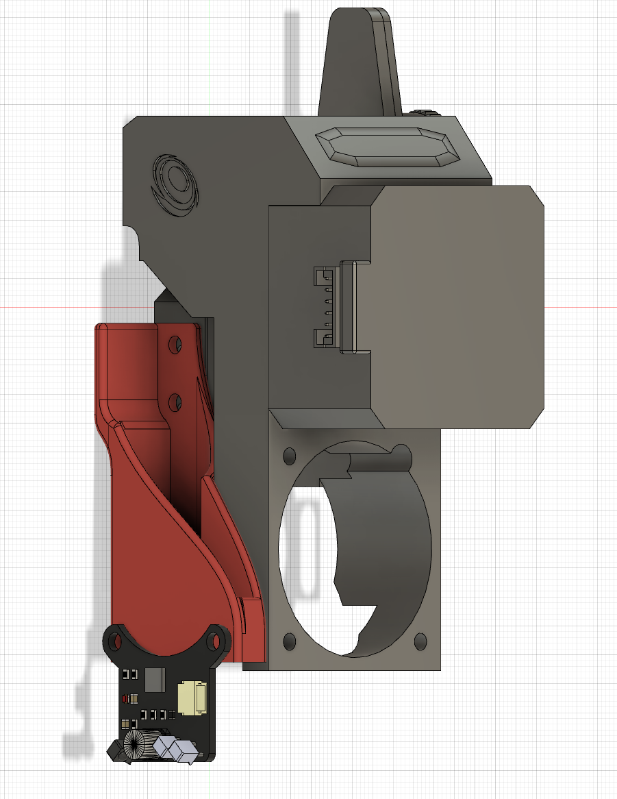 Bondtech DDX V3 Aus3D IR Z Probe mount for Morquito by HenryA ...