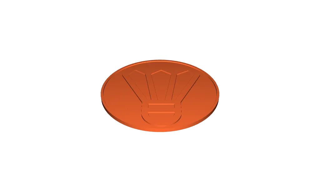 Badminton Coaster by Frikarte3D | Download free STL model | Printables.com