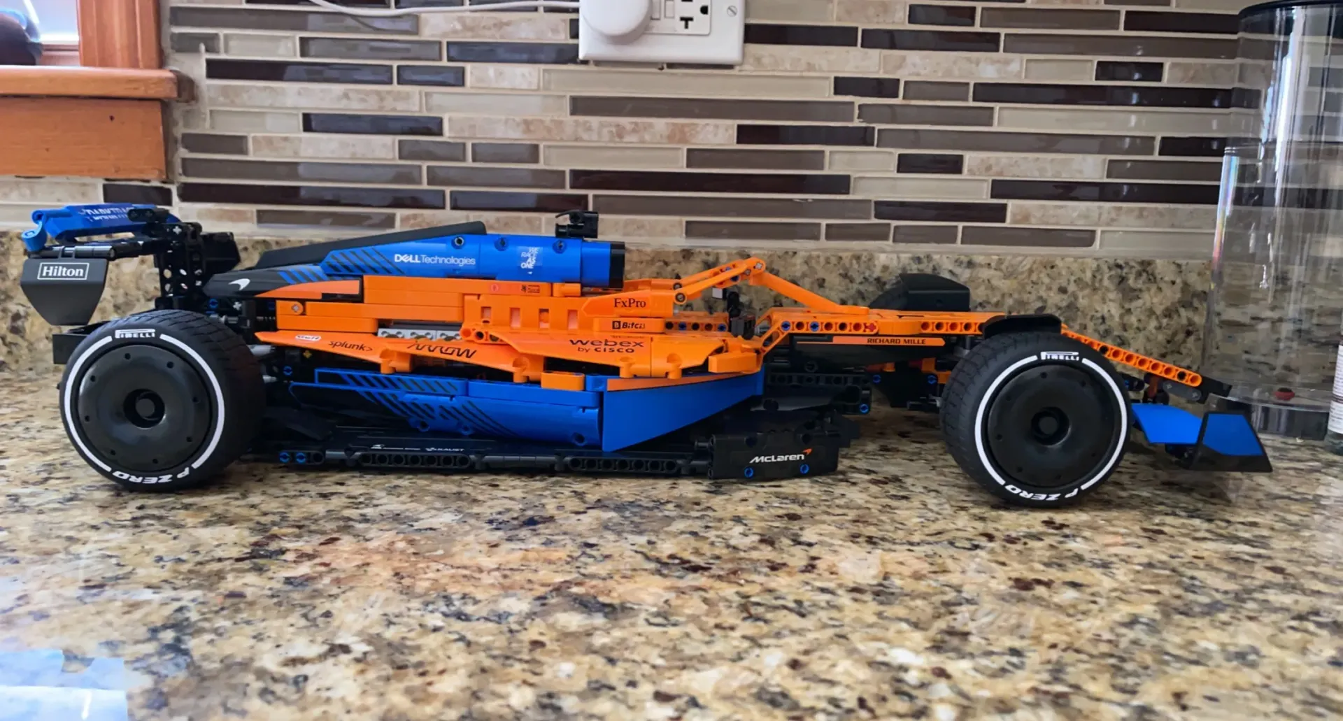 Lego McLaren F1 42141 alternate wheel nut and rim by phenominal ...
