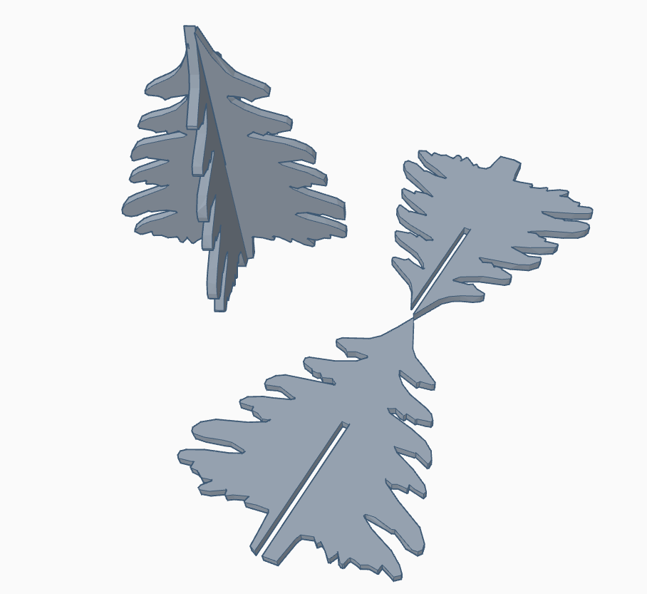 Christmas Tree set, 11 type by HS_Martin | Download free STL model ...