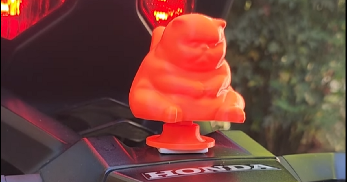 Fat Cat Bobble Head by ThatGuyRico | Download free STL model ...