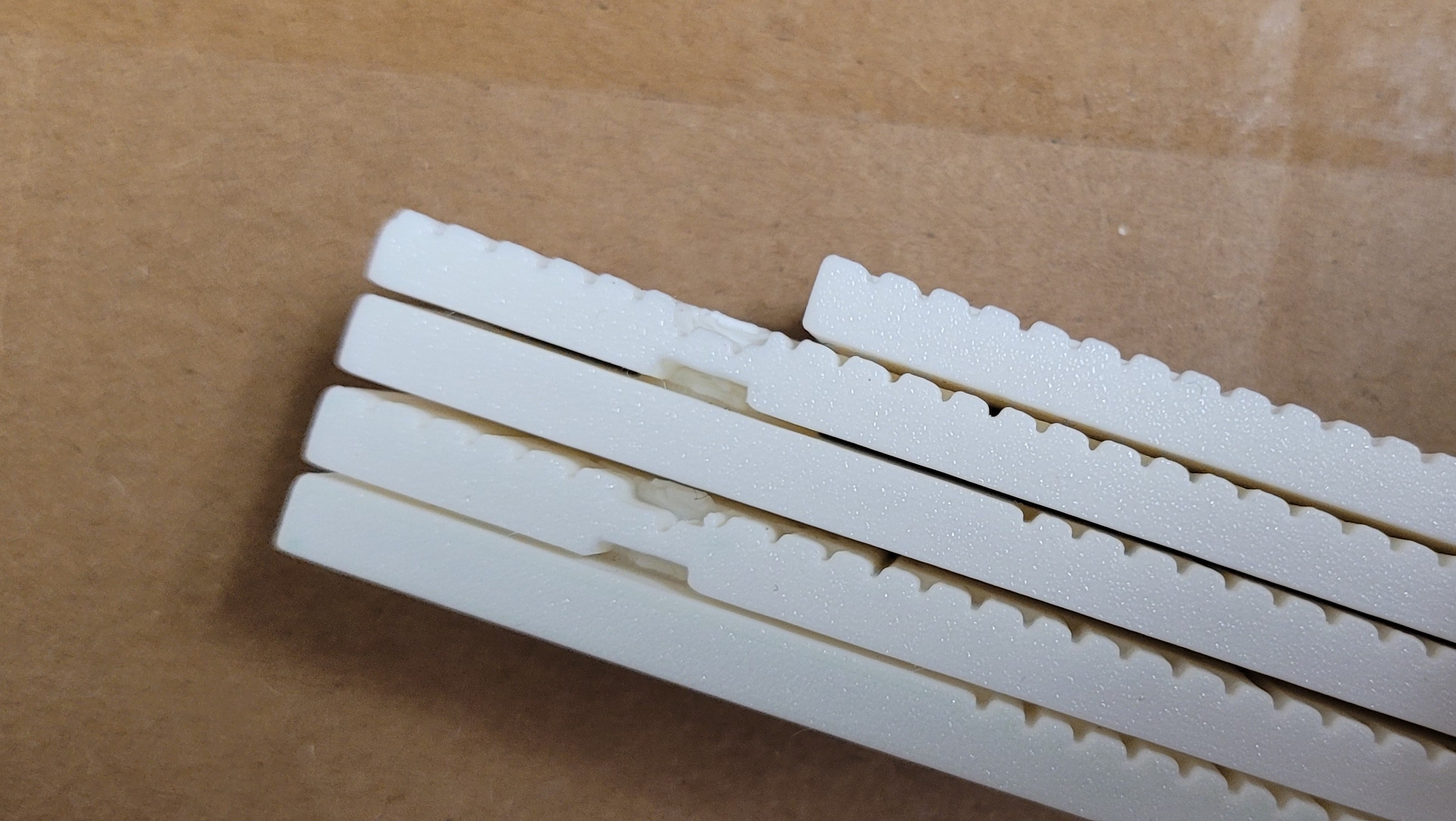 Print in place foldable ruler 40 in long by Mocodroid | Download free ...