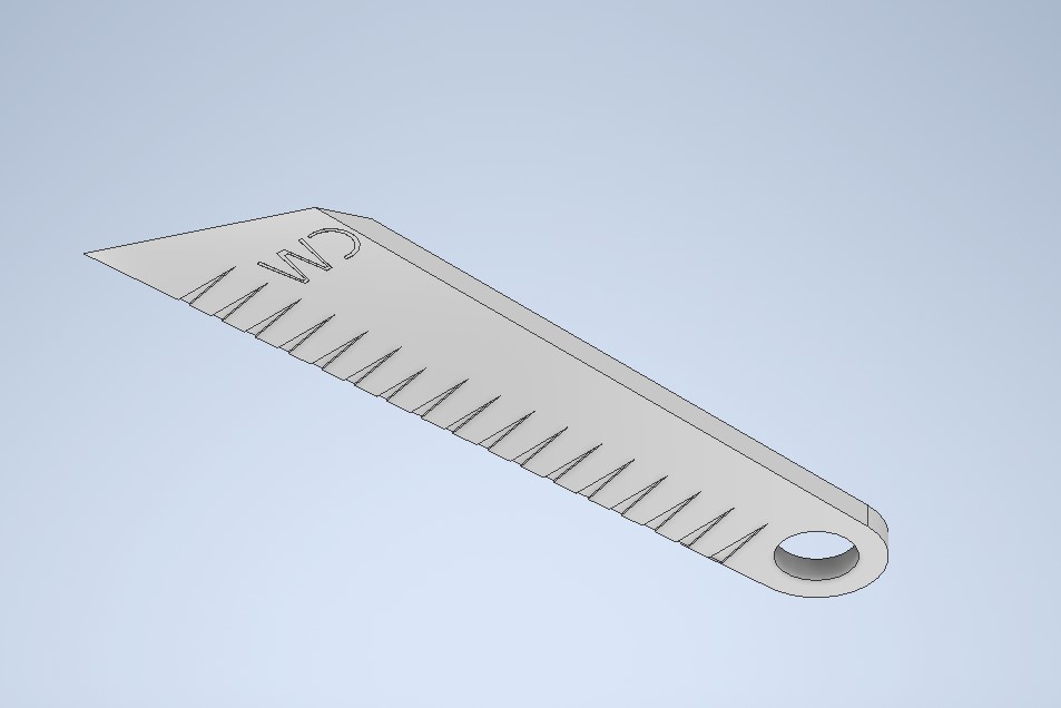 Scraper Ruler by XShadeTreeX | Download free STL model | Printables.com