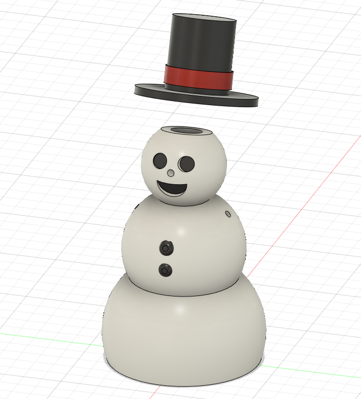 Chilly Philly the Snowman (Print-In-Place) by Taptic Digital | Download ...