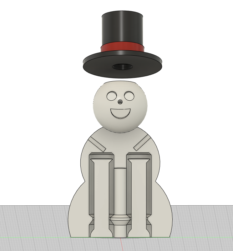 Chilly Philly the Snowman (Print-In-Place) by Taptic Digital | Download ...