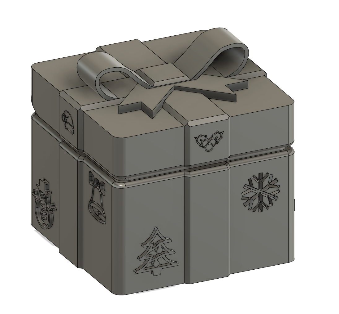 Print-in-Place Pop-Up Box Ornament by Konstantin | Download free STL ...