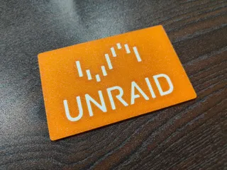 Unraid Logo/Badge by Stigern | Download free STL model | Printables.com