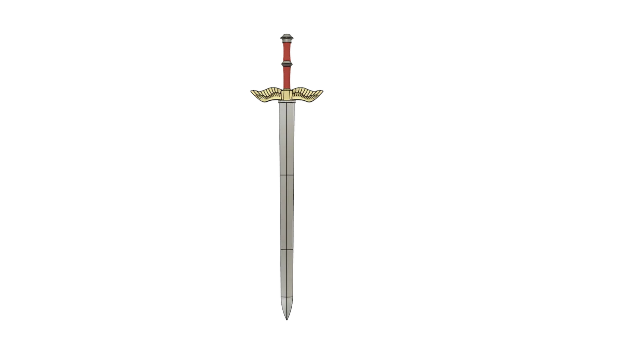 Kensuke - Laios Dungeon Meshi Sword Prop by Velent | Download free STL ...