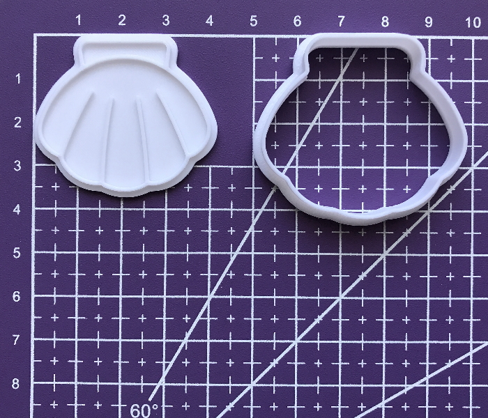 scallop cookie cutter by losscutmajin | Download free STL model ...