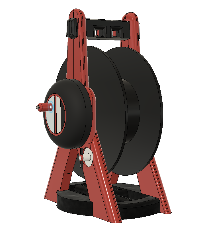 FilamentSpool to Mini Power Cable Rheel by Jo Pa | Download free STL ...