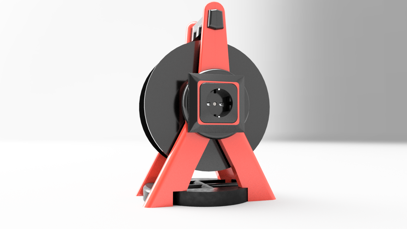 FilamentSpool to Mini Power Cable Rheel by Jo Pa | Download free STL ...