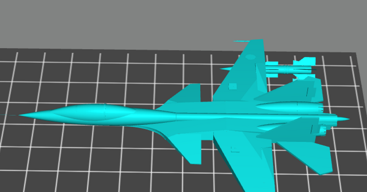 Fighter Jet by Izy3dPrinting | Download free STL model | Printables.com