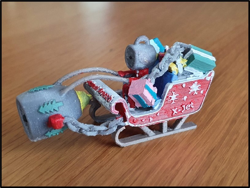 Sleigh Queen by Michael | Download free STL model | Printables.com