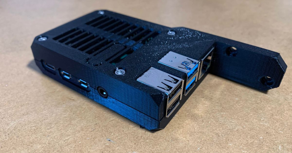 Raspberry Pi4 case for Prusa MK3 by WDR | Download free STL model | Printables.com
