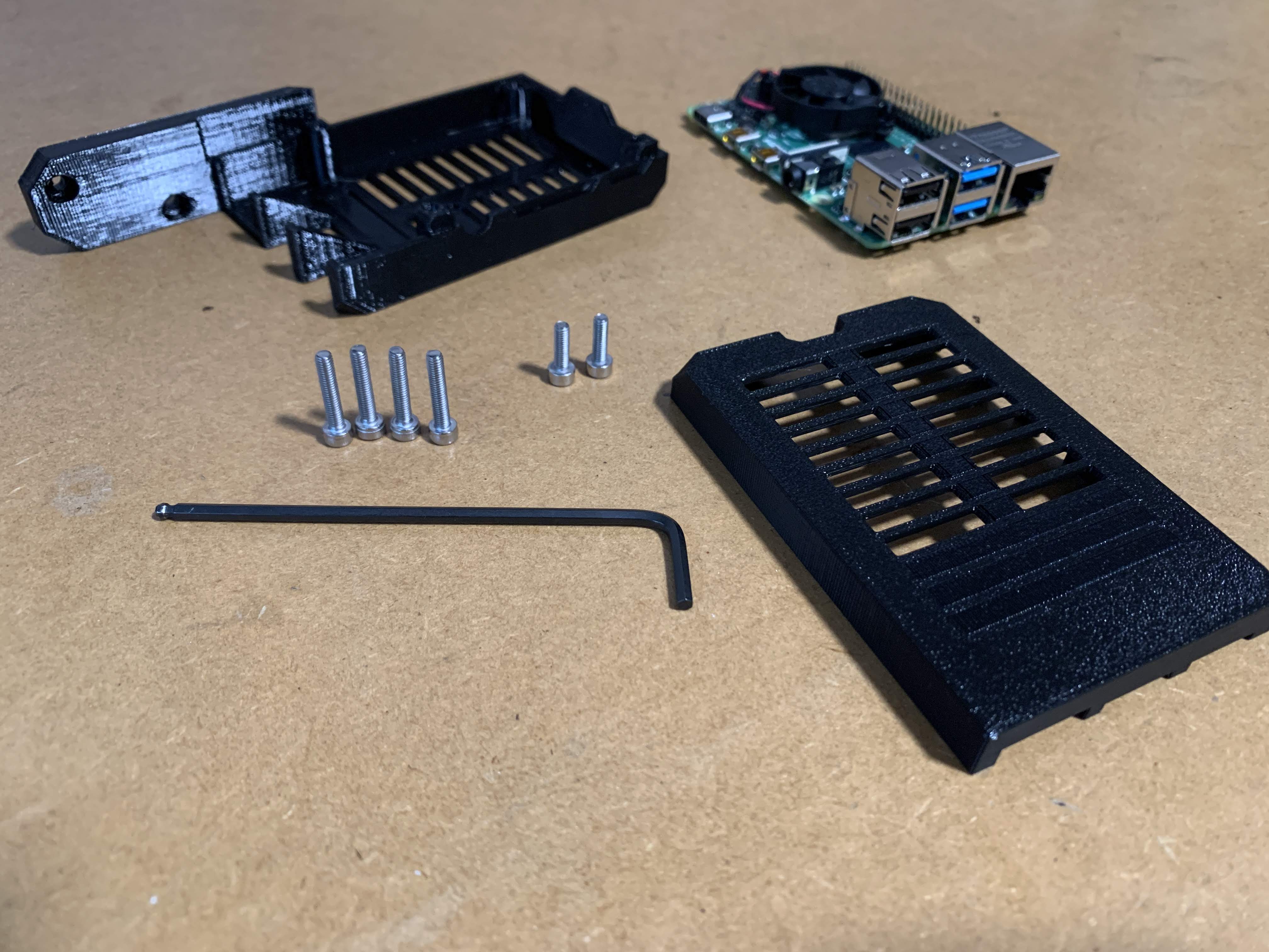 Raspberry Pi4 case for Prusa MK3 by WDR | Download free STL model ...