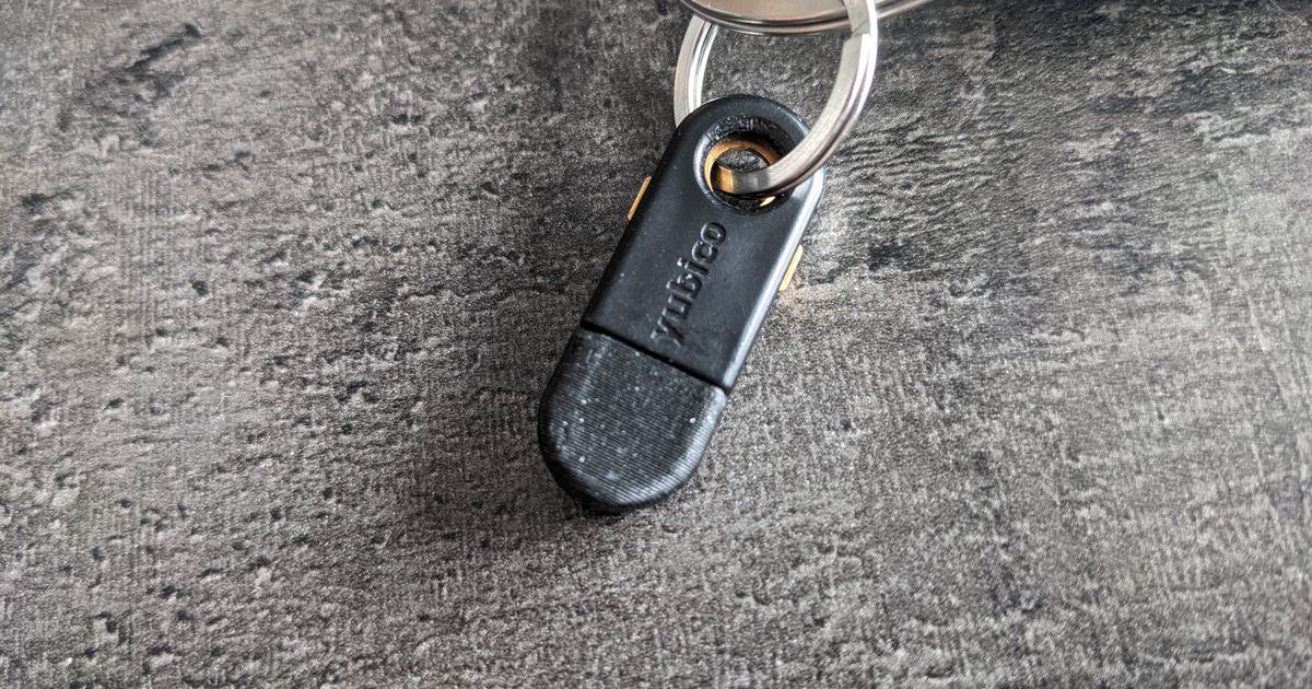 YubiKey 5C cap by Kenneth Henderick | Download free STL model ...