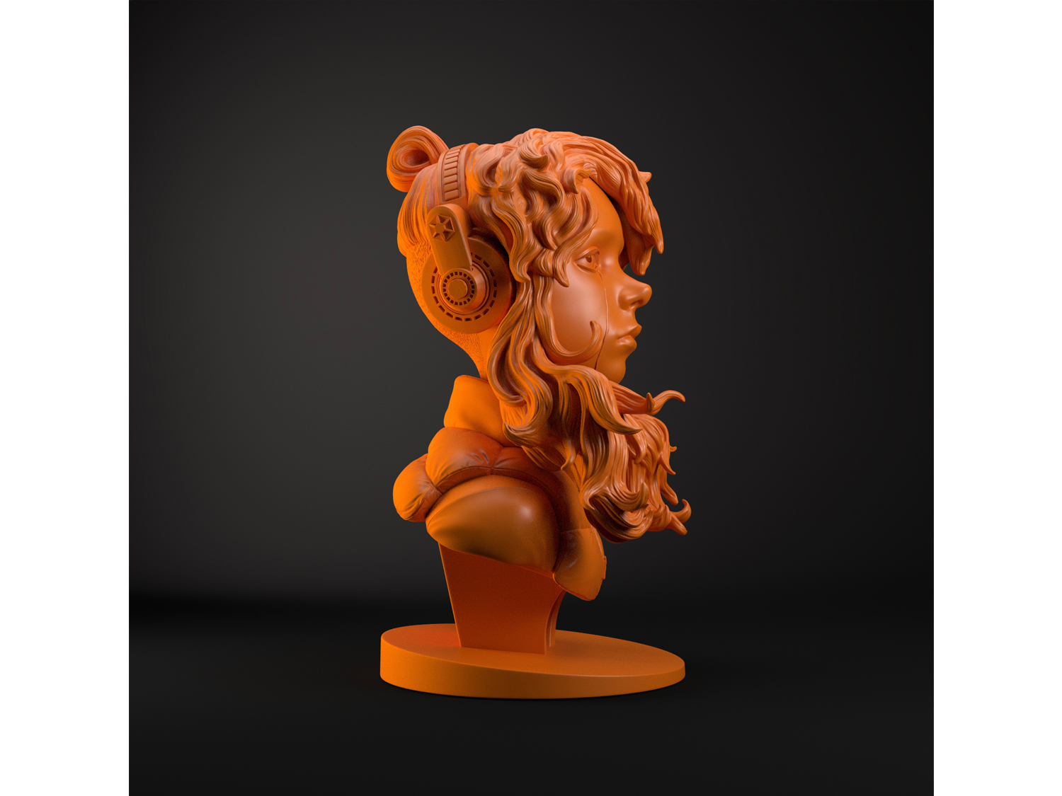 crying girl by Balthamus | Download free STL model | Printables.com