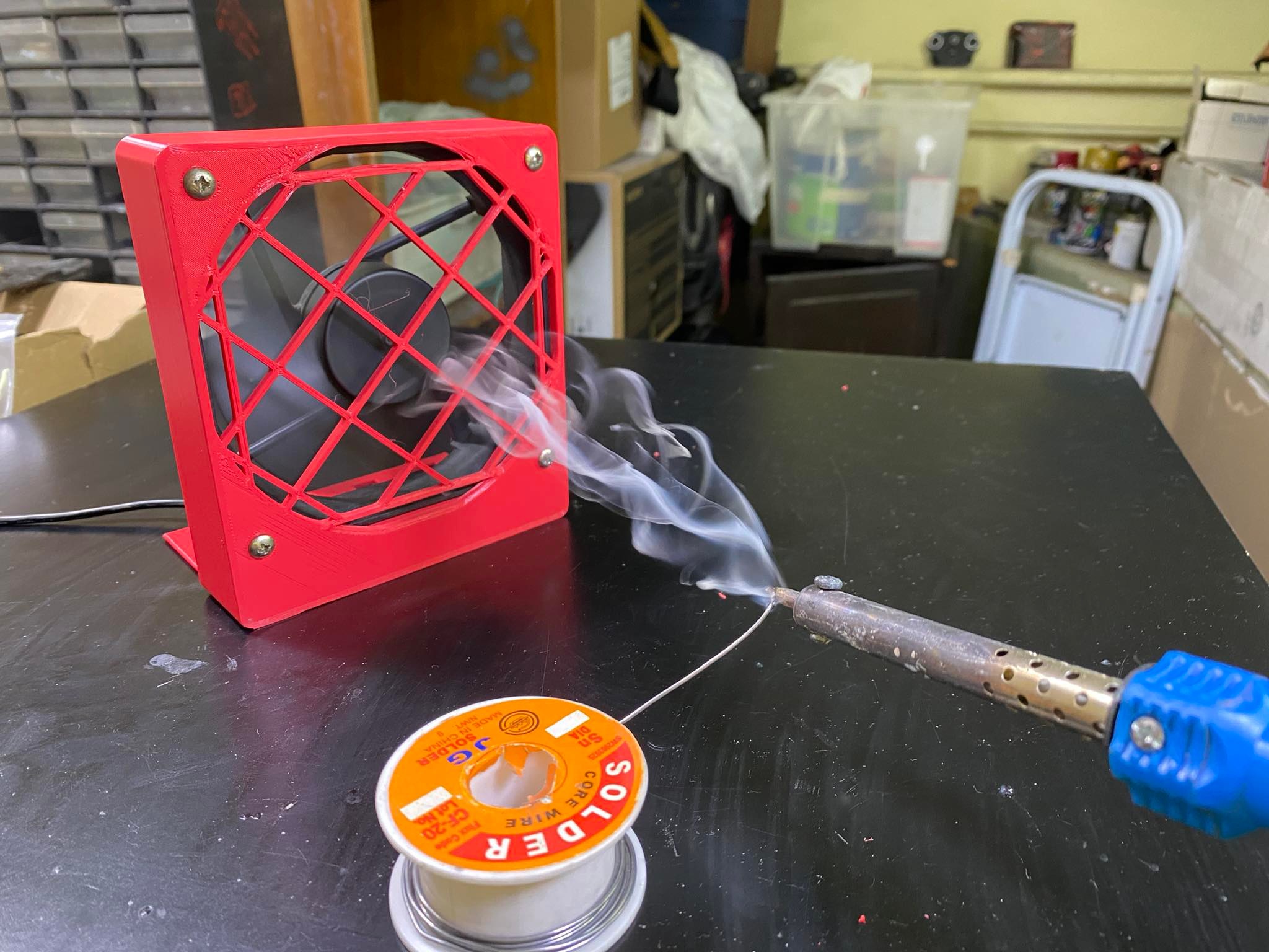 Soldering Iron Fan da Manolis Xmielobski | Scarica il modello STL ...