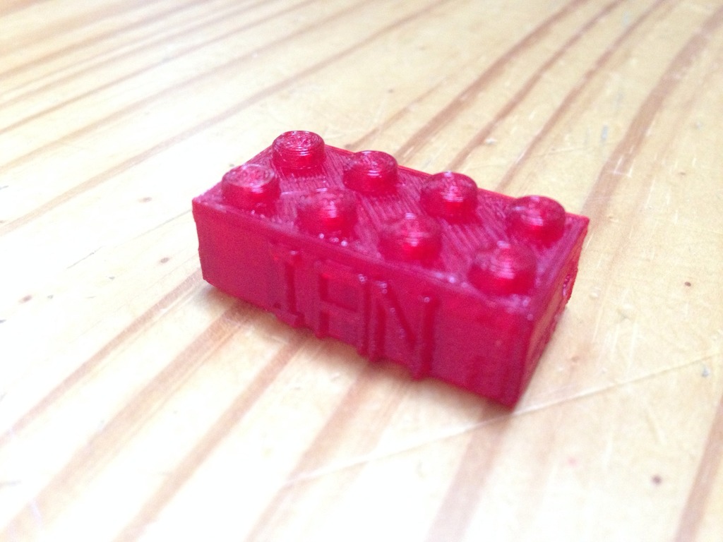 Ian Lego Block by schmidjon | Download free STL model | Printables.com
