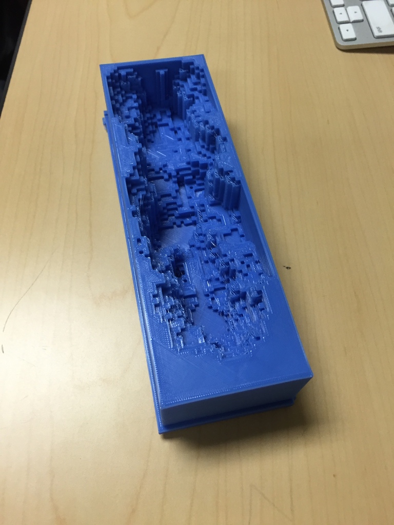 Minecraft to 3D Printing - Gorge by schmidjon | Download free STL model ...