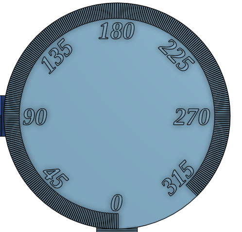 Protractor Ruler by David S | Download free STL model | Printables.com