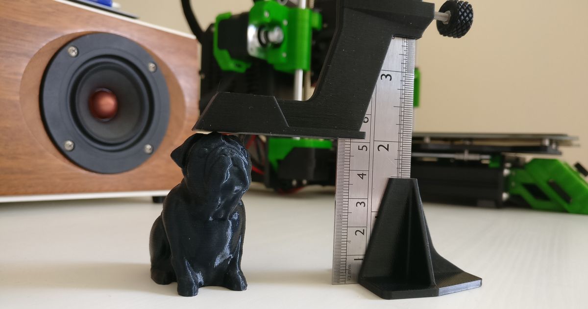 Ruler Height Gauge by CMF | Download free STL model | Printables.com