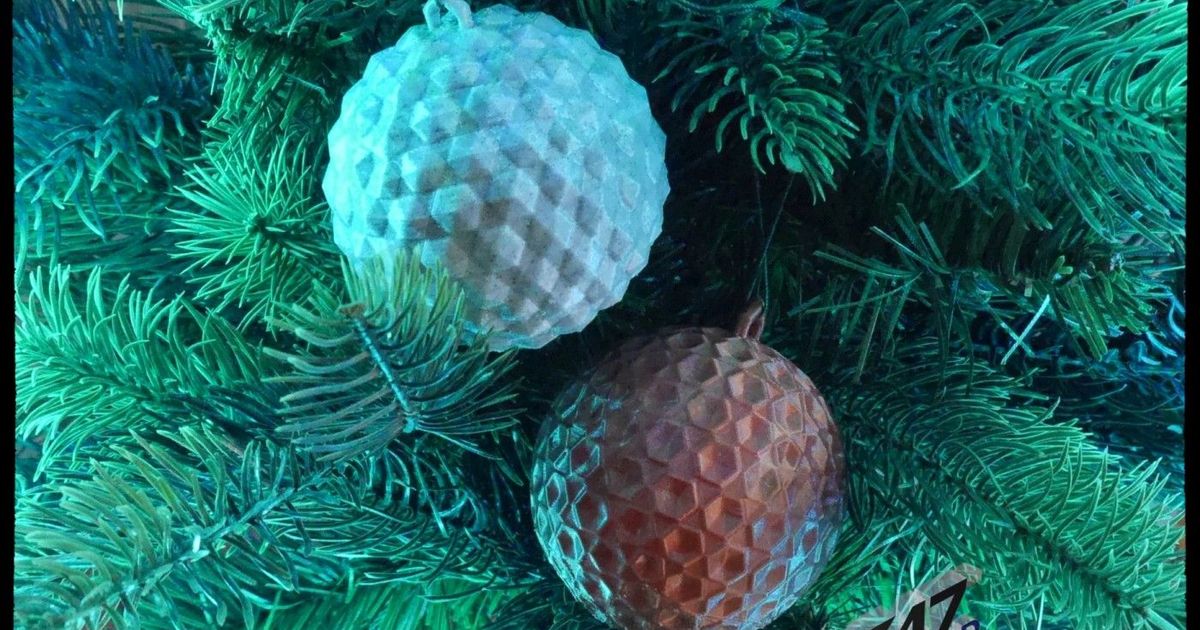 Spiked Baubles by C47_3d | Download free STL model | Printables.com