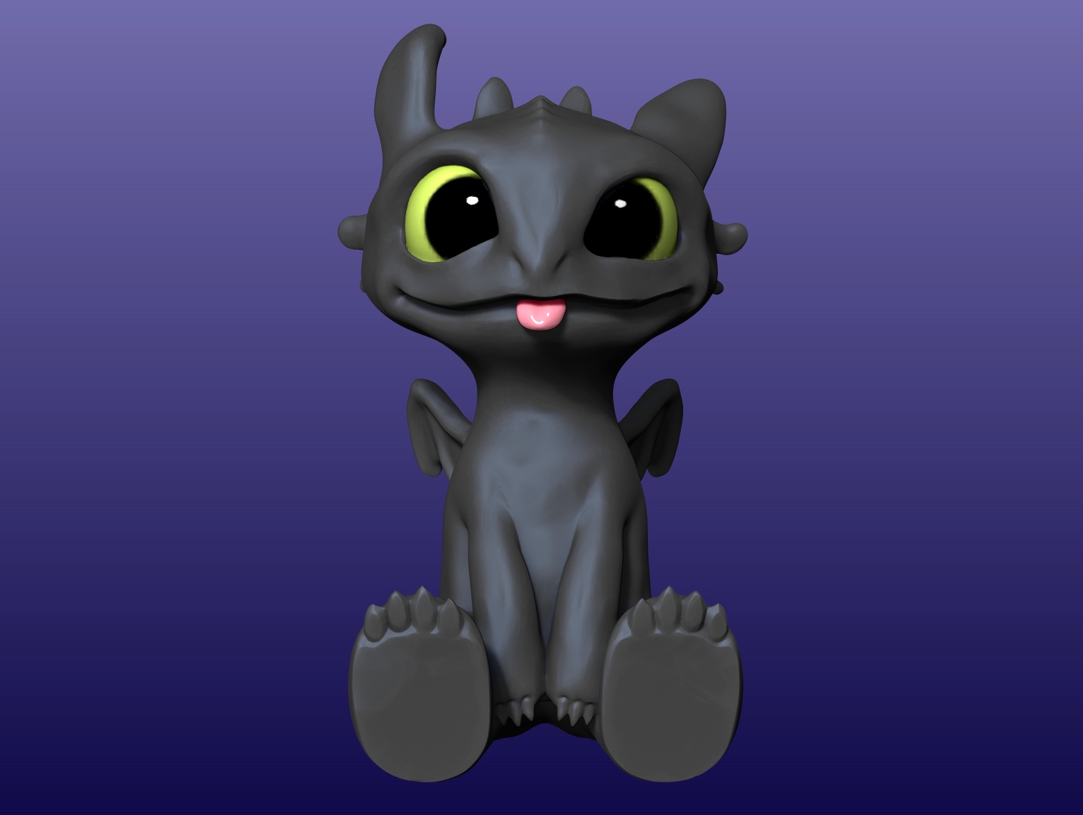 Toothless by Derailed3D | Download free STL model | Printables.com