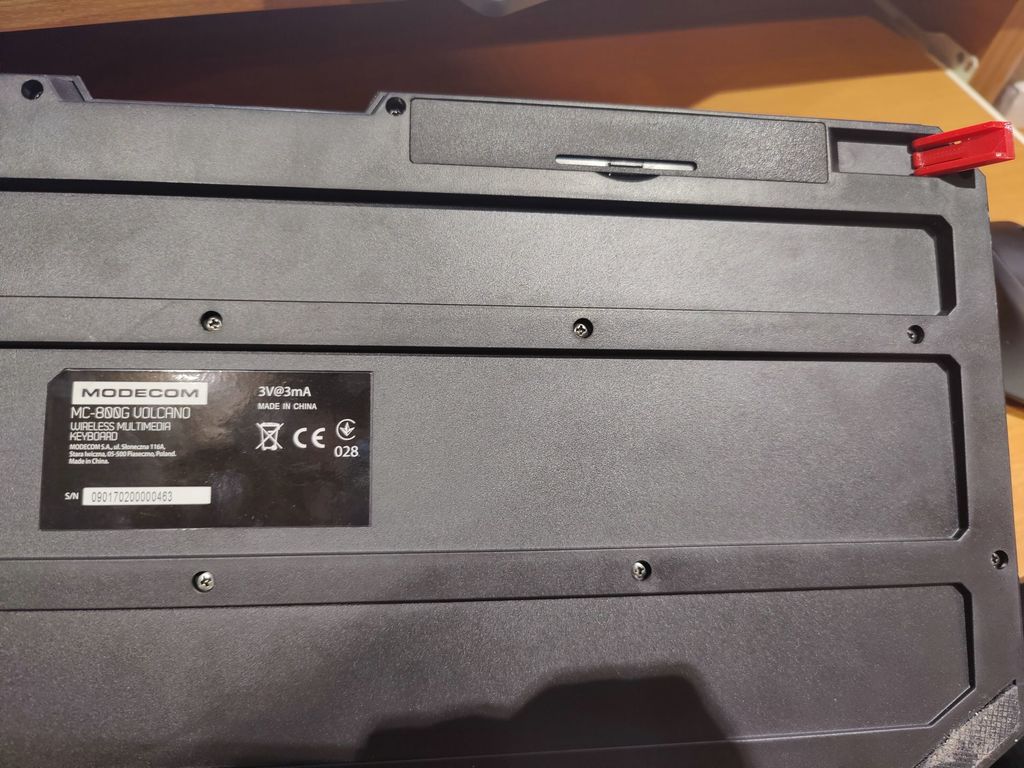 Modecom MC-800G Volcano keyboard replacement Foot Stand Holder Legs by ...