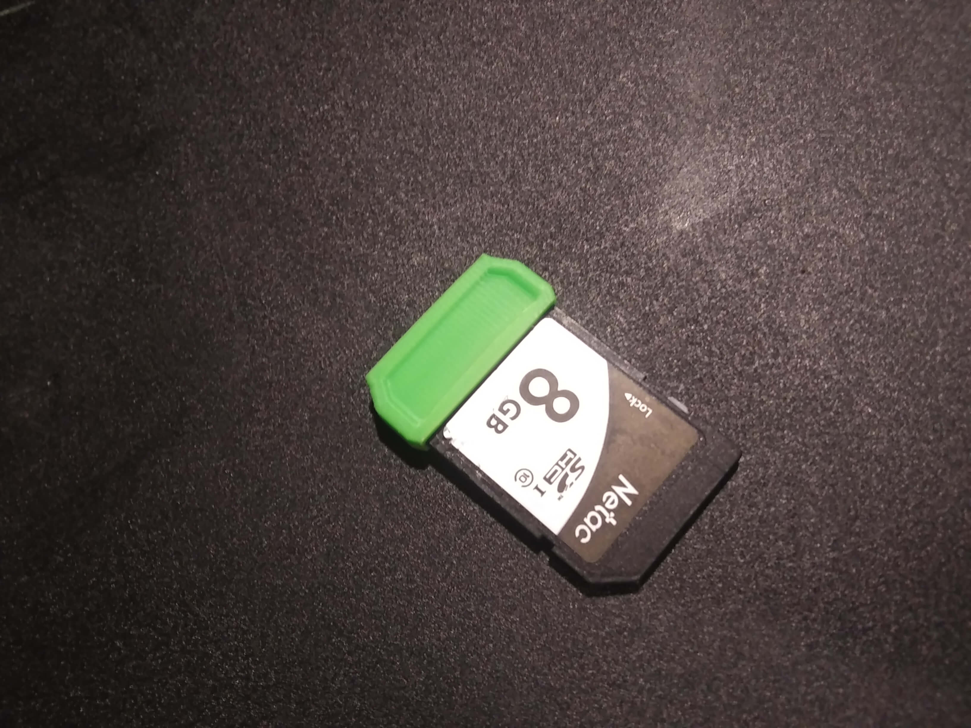 SD Card Grip Shorter (fits in spring loaded sd slot) by Robo_Kong ...