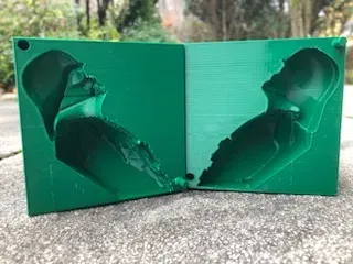 Darth Vader Bust Snow Mold by Detlef Smith | Download free STL model ...