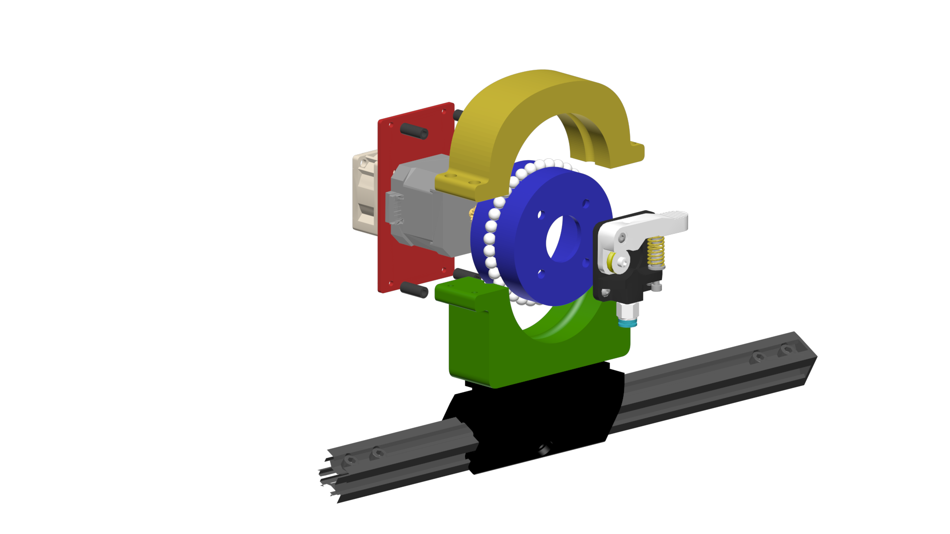 Top Mounted Extruder Drive Gimbal System by JEBurroughs | Download free ...