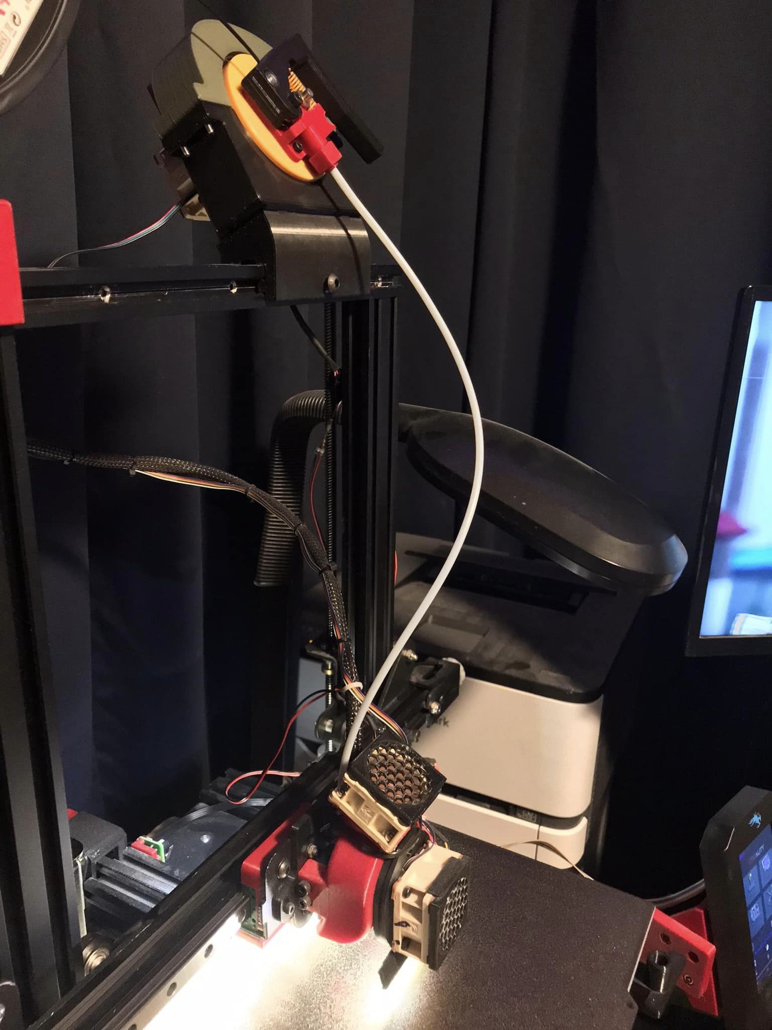 Top Mounted Extruder Drive Gimbal System by JEBurroughs | Download free ...