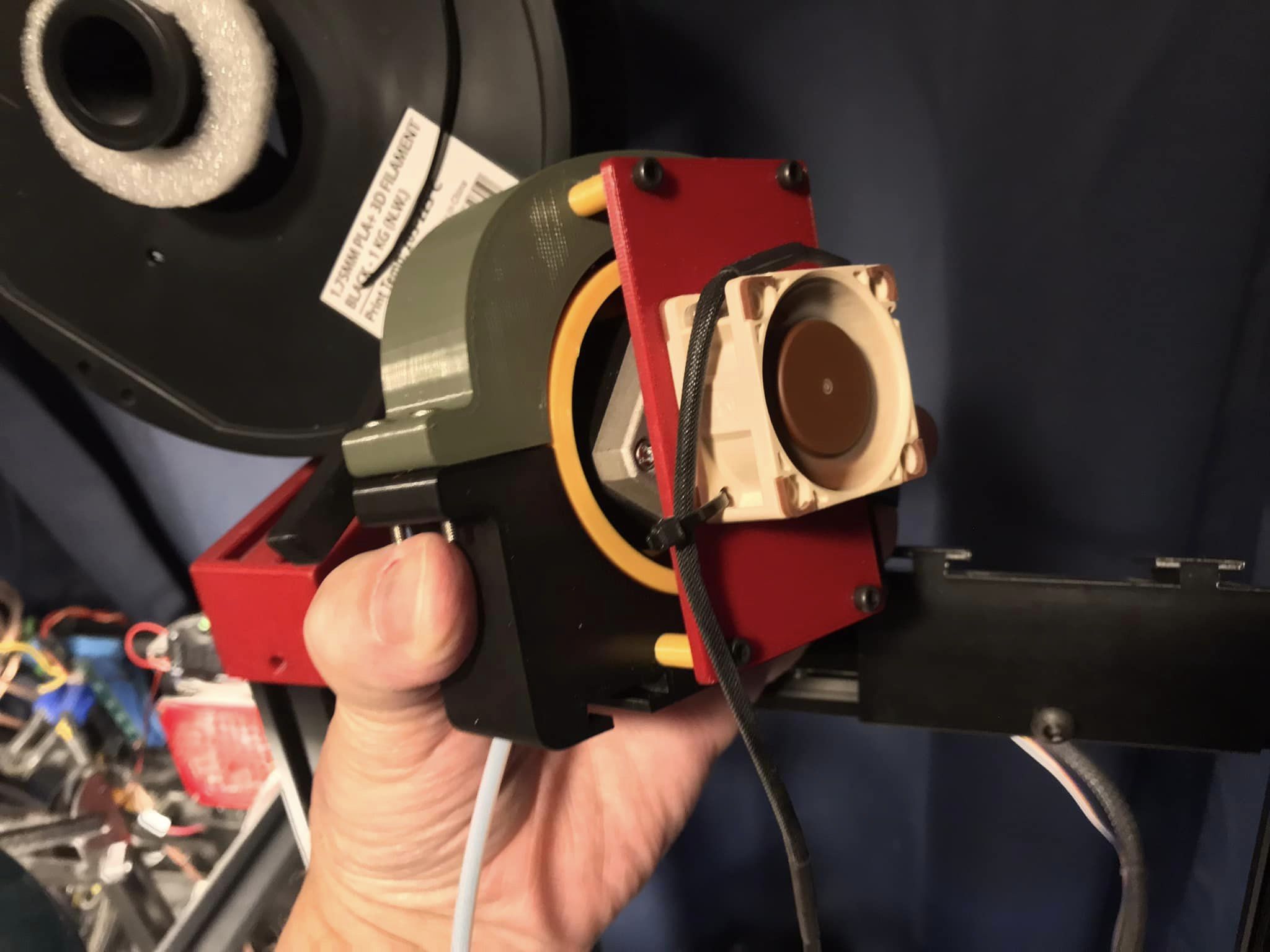 Top Mounted Extruder Drive Gimbal System by JEBurroughs | Download free ...