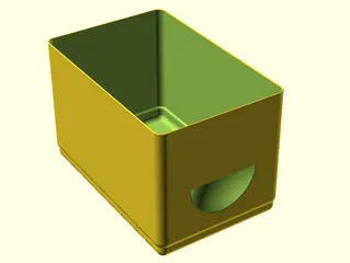 Stackable drawer/container - V2 by Stigern | Download free STL model | Printables.com