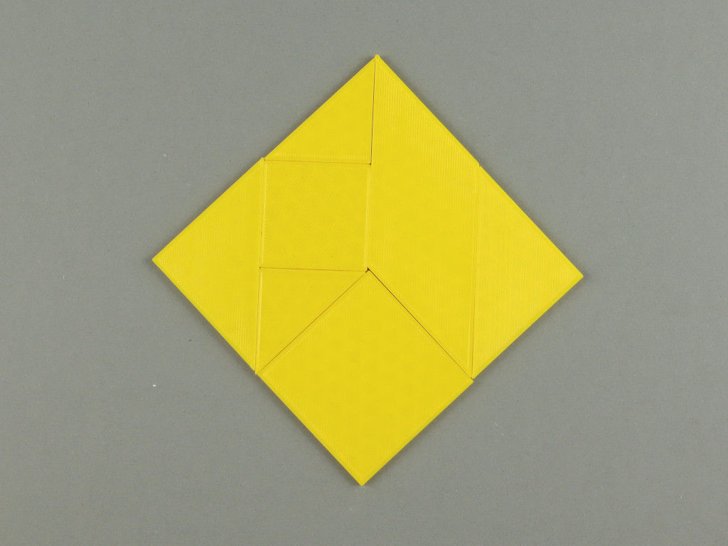 Pythagoras Puzzle with Slider Box by Pentoma | Download free STL model ...