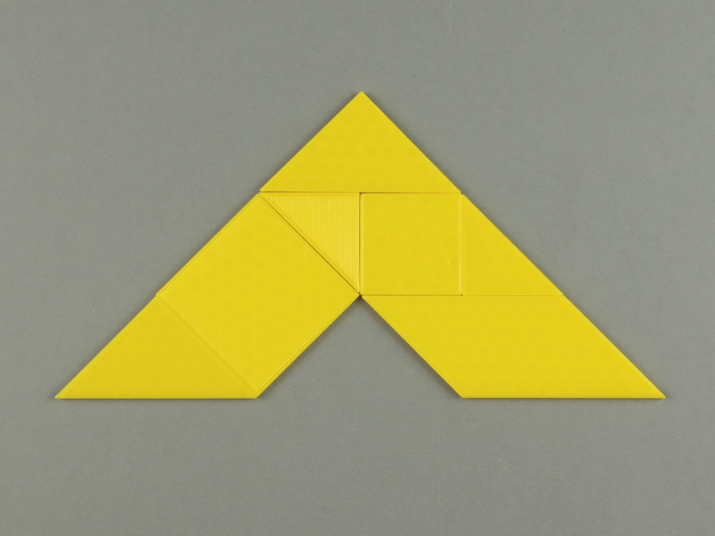 Pythagoras Puzzle with Slider Box by Pentoma | Download free STL model ...