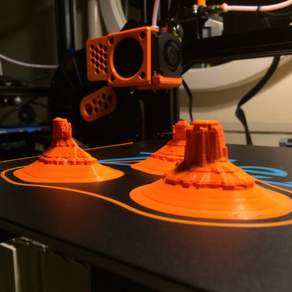 Monument Valley - Utah , USA by MiniWorld3D | Download free STL model ...