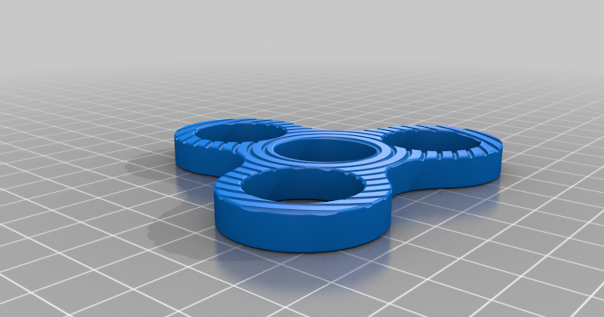 Spinning Fidget Toy by VagrantMugen | Download free STL model ...