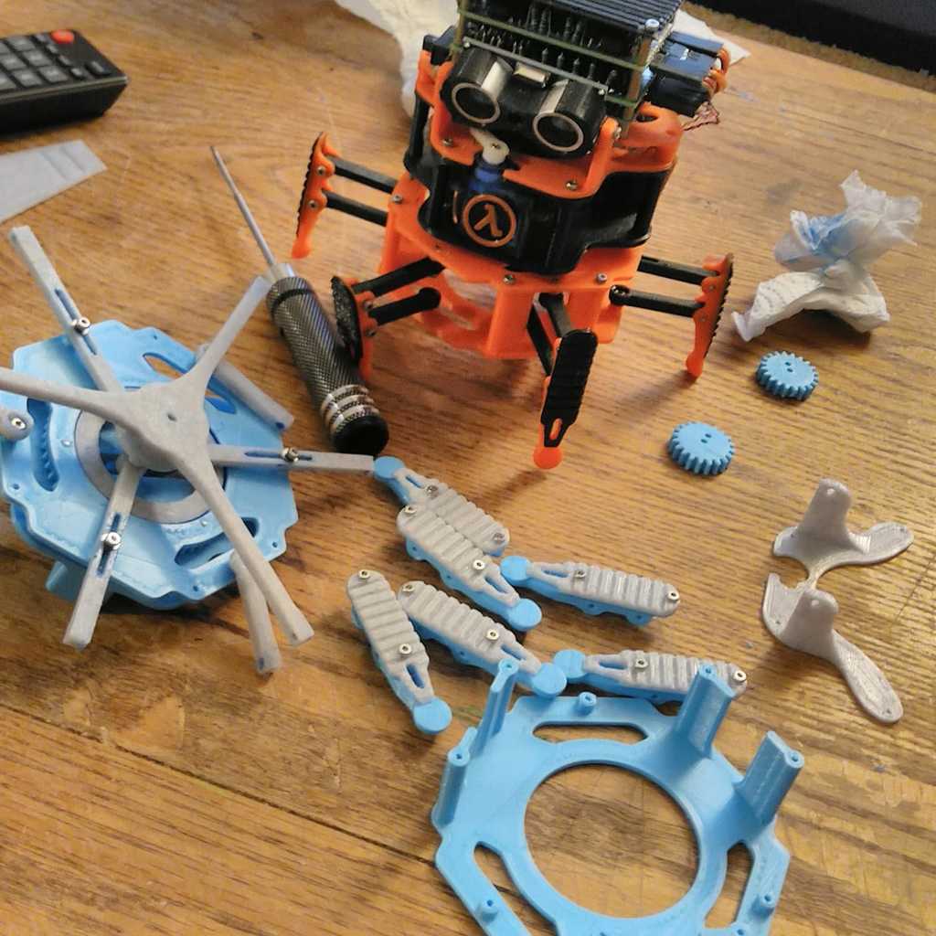Pathfinder Spiderbot by Ross Peters | Download free STL model ...