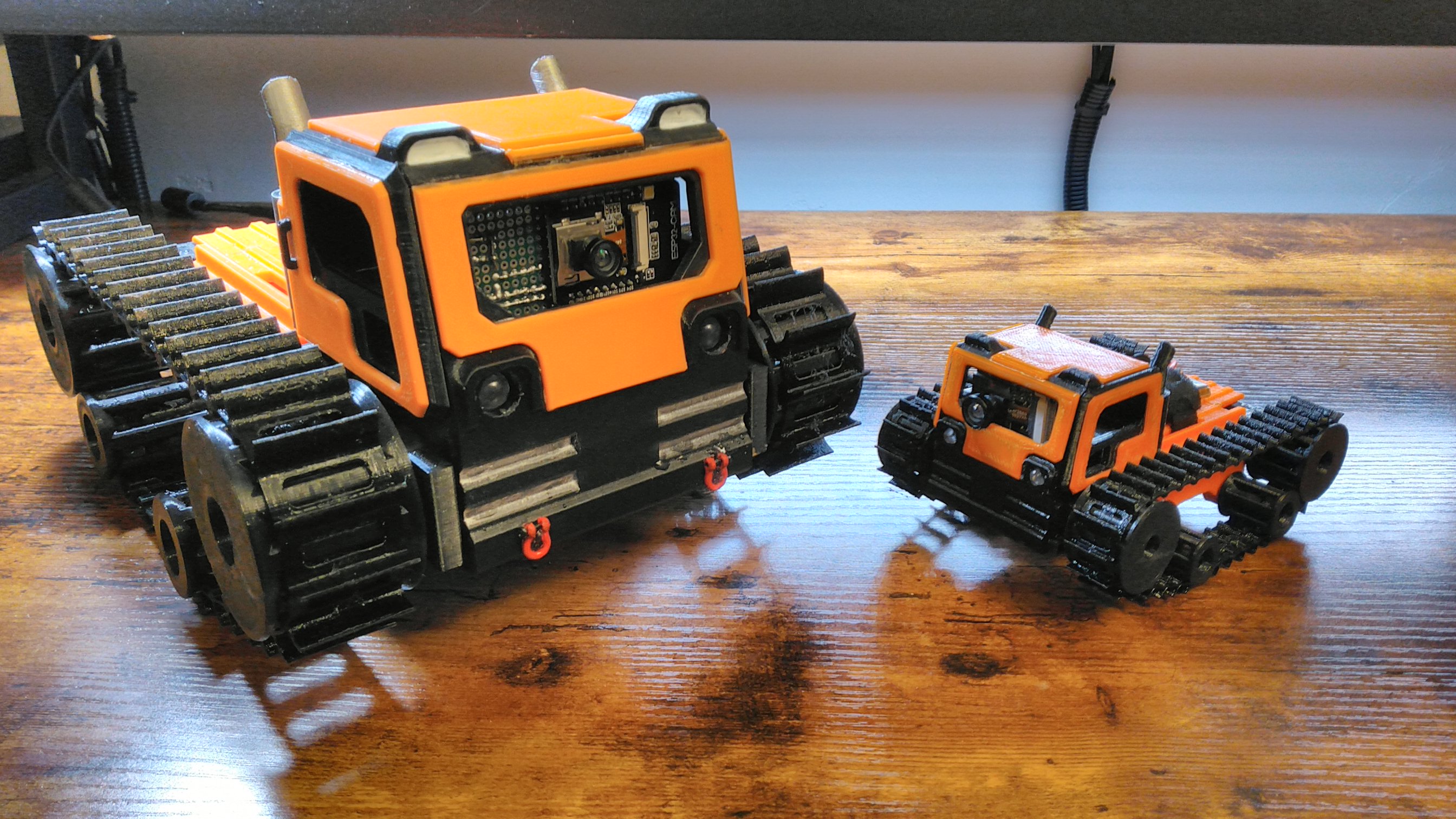 Scout32 ESP32 WiFi FPV Camera Rover by Ross Peters | Download free STL ...