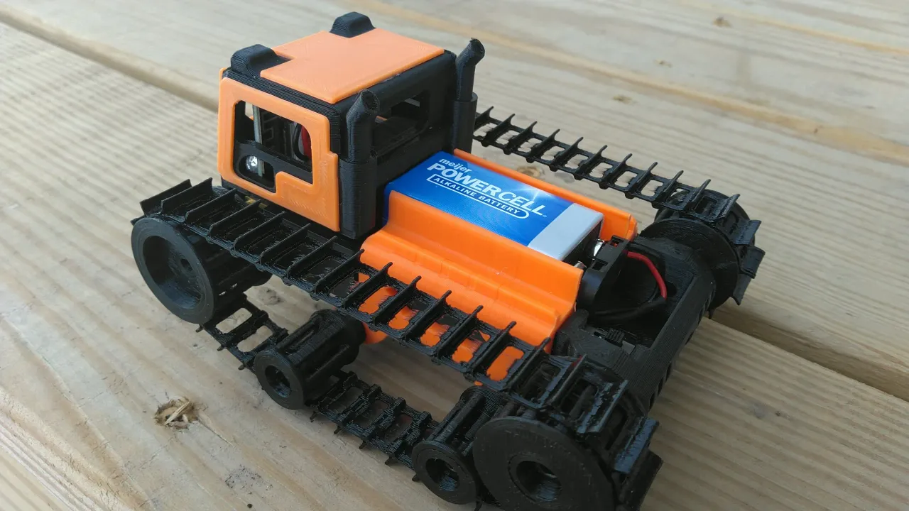 Scout32 ESP32 WiFi FPV Camera Rover by Ross Peters | Download free STL ...