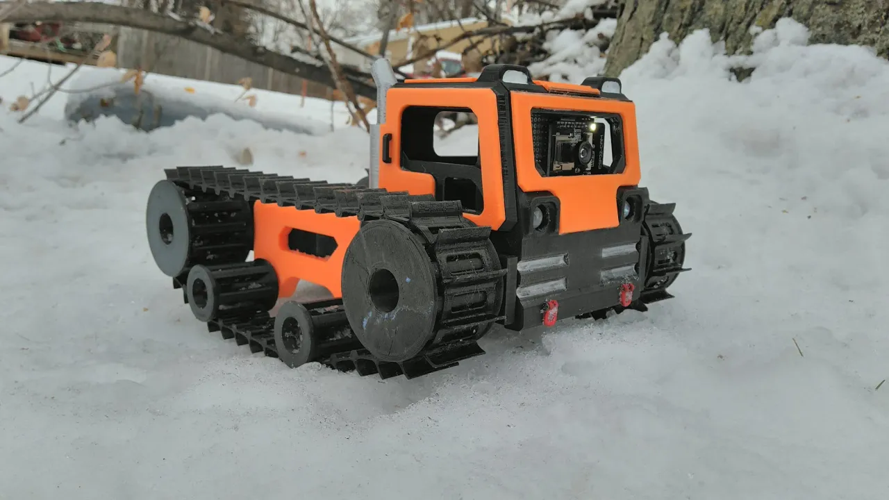 Scout32 ESP32 WiFi FPV Camera Rover by Ross Peters | Download free STL ...