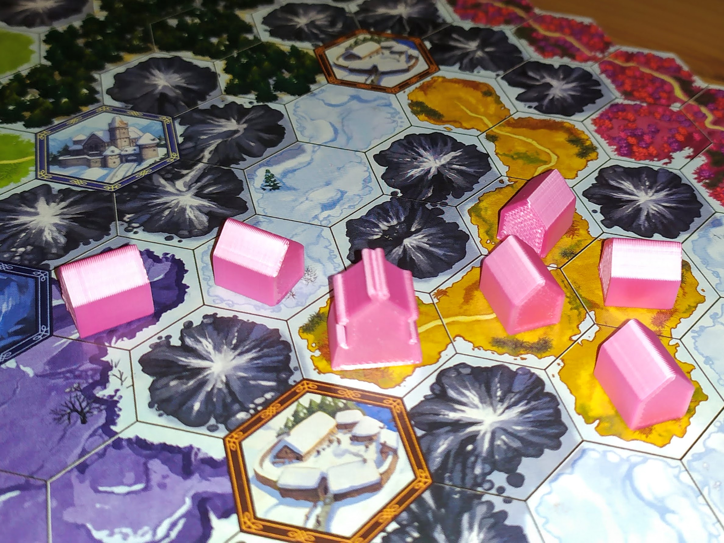 Player Tokens for Winter Kingdom by DrK | Download free STL model ...