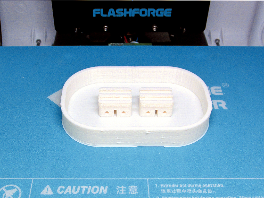 FlashForge Dreamer: X-axis Motor Wire Clip by DmK | Download free STL ...
