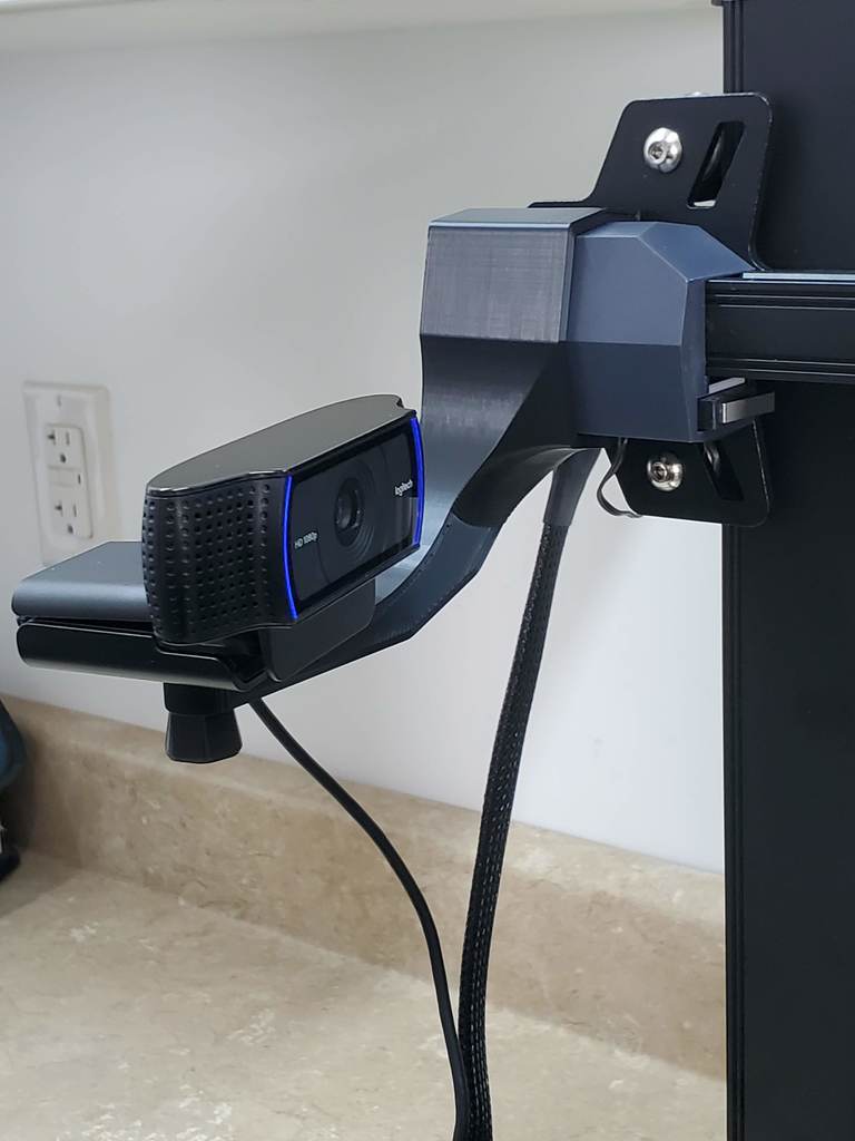 Ender 3 S1 Webcam Mount by tsuga | Download free STL model | Printables.com