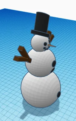 Snowman by m22 | Download free STL model | Printables.com