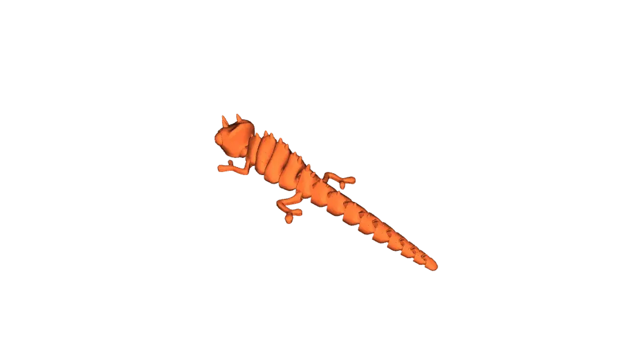 Articulated Chameleon By Mr Prints Download Free Stl Model